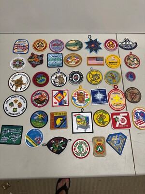 BSA mixed lot of 40 patches | eBay