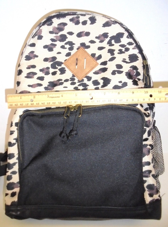 Women's Mossimo Supply Co fashion backpack leopard print NEW! | eBay