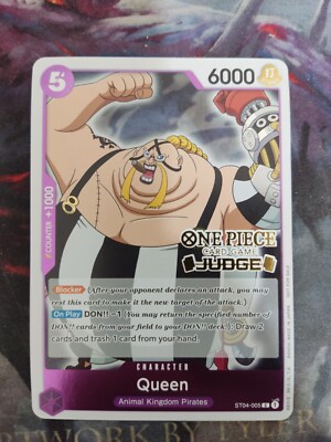 Queen ST04-005 JUDGE PROMO ONE PIECE NM CARD | eBay