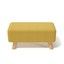 Linen Fabric Footstool Living Room Foot Rest Stool Pouffe Ottoman ...