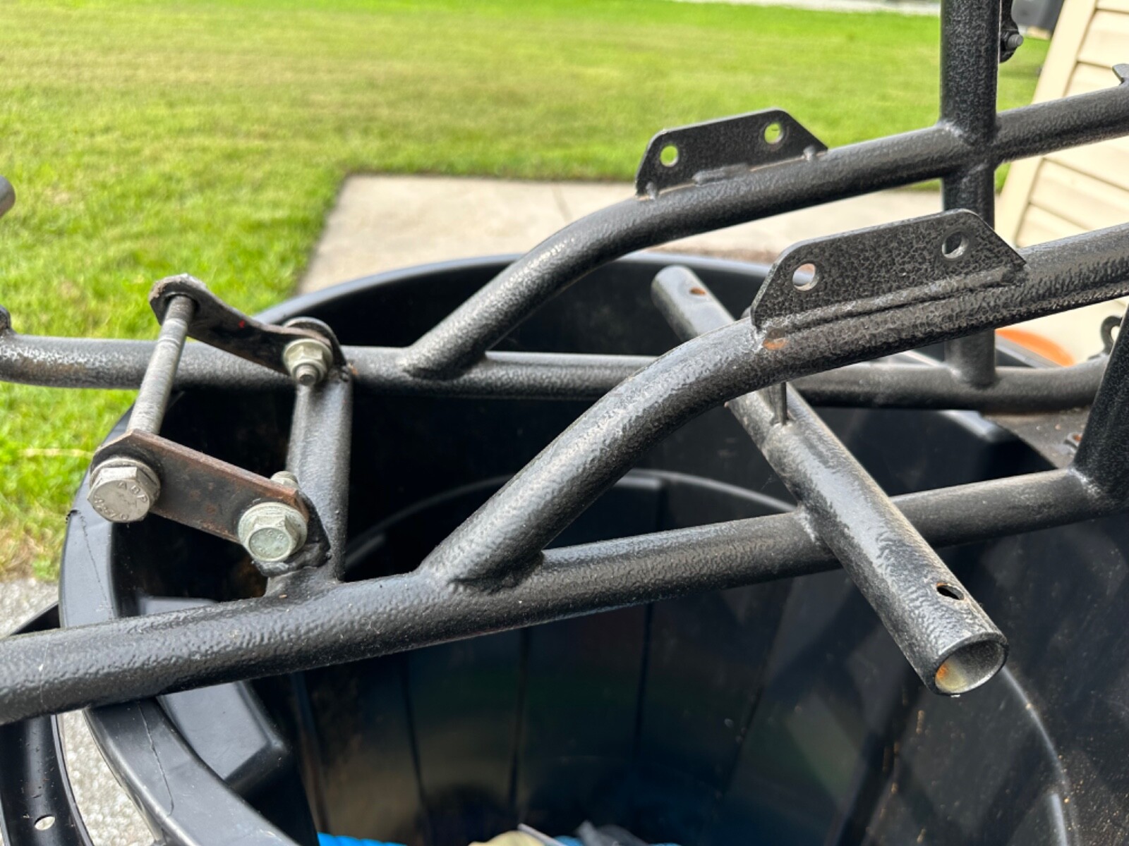 HONDA TRX250R FRAME CHASSIS HOUSER RACING W/ SUBFRAME | eBay