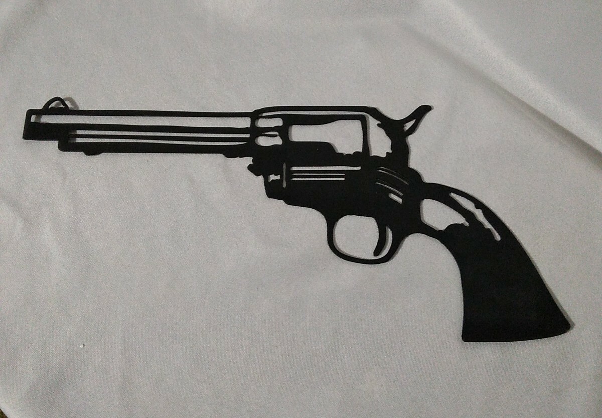 Vintage Revolver Outline
