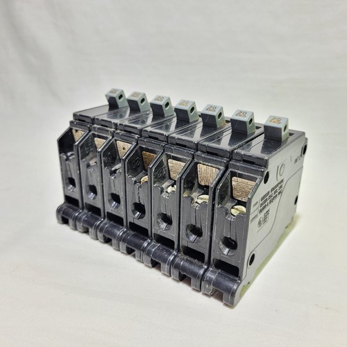 LOT OF 7 CUTLER-HAMMER 20 SWD CIRCUIT BREAKER CHB120 20 Amp 1 POLE 120 ...