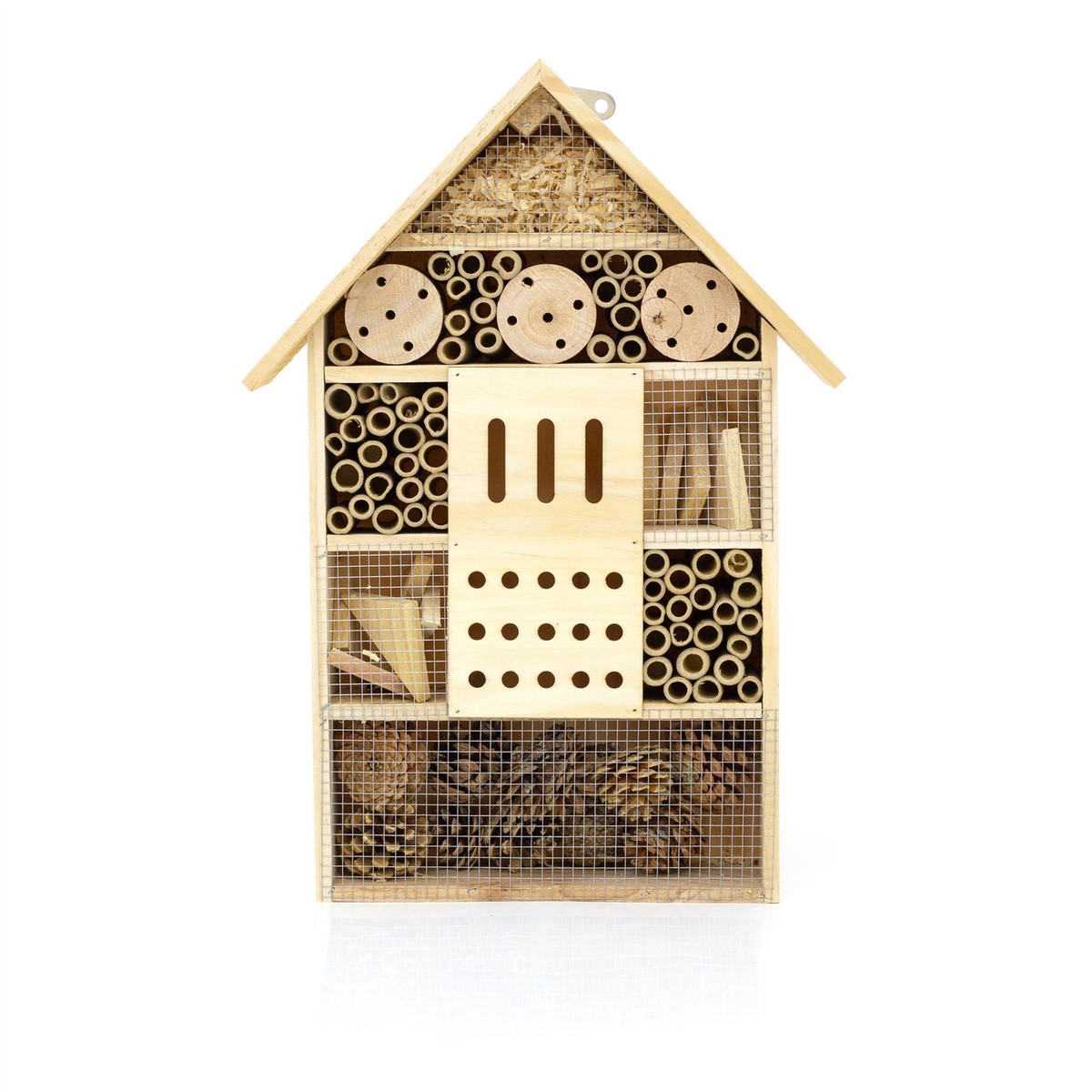 Bug Hotels For Gardens CLEVER GARDEN Wooden Insect House And Hotel ...