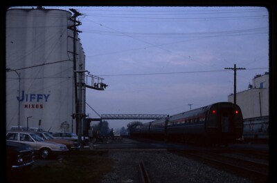 Railroad Slide - Amtrak Wolverine Passenger Train 1986 Chelsea Michigan ...