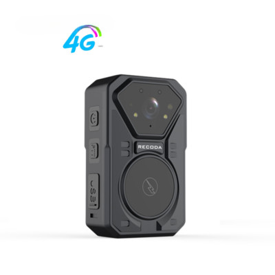 Android body worn Camera IR 4G GPS WIFI Body Worn Camera With Face ...
