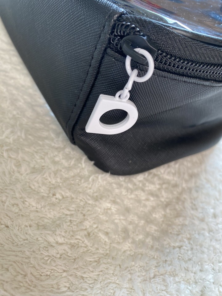 New, Black & Clear DERMSTORE Cosmetic Makeup Bag/Zip Pouch Case | eBay