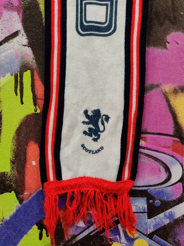Scotland National Football Team Soccer Vintage Retro Old Scarf Length ...