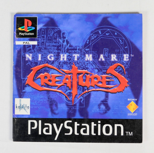 Notice NIGHTMARE CREATURES Sony Playstation PS1 Fra | eBay