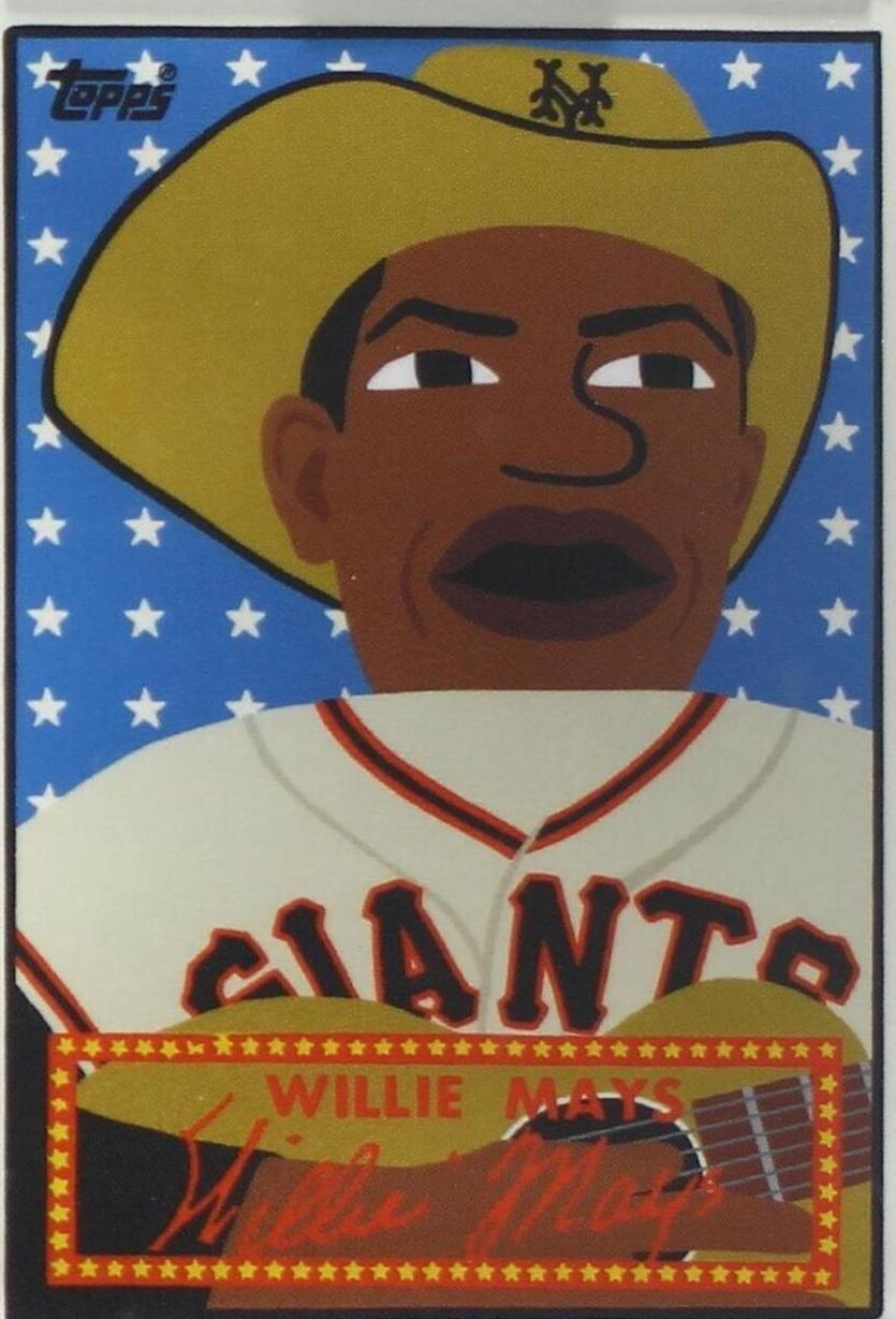 2020 Topps Project 2020 - 1952 Topps Willie Mays #244 Keith Shore /2440 ...