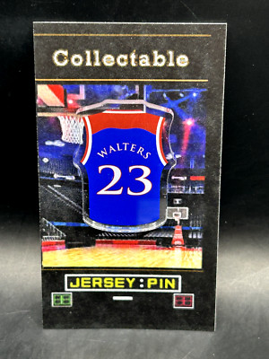Kansas University Jayhawks Rex Walters jersey lapel pin-Classic ...
