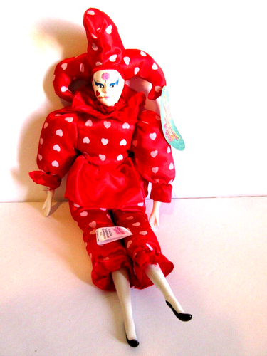Sugar Loaf Classiques Harlequin Clown Doll With Tags | eBay