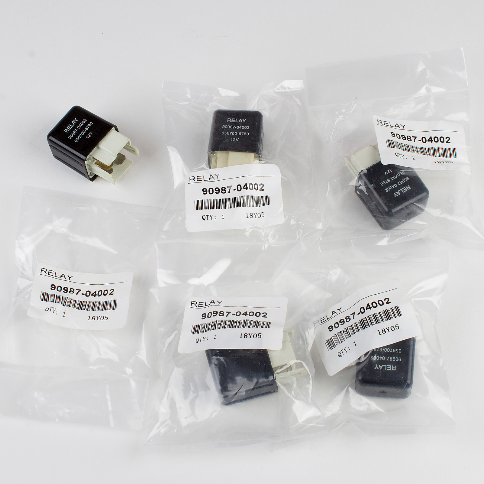 Relay for Toyota part # 90987-04002 Blower Cooler Quantity=5PC | eBay
