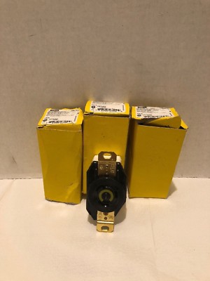 Hubbell HBL2310 Twist Lock Receptacle, Replaces 2310A OPEN BOX LOT OF 4 ...