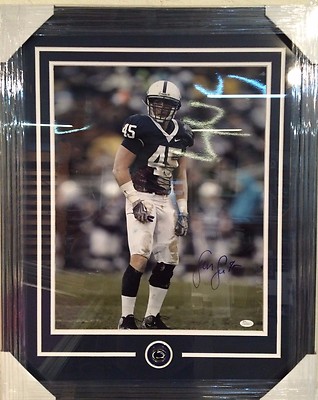 SEAN LEE FRAMED SIGNED PENN STATE 16x20 PHOTO JSA COA | eBay