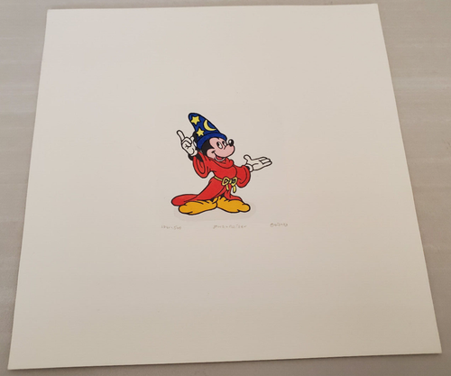 Disney Sowa & Reiser Fantasia Mickey Mouse 2004 Etching Signed #247/ ...