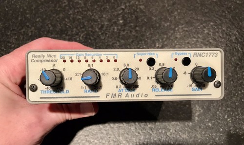 FMR Audio RNC Really Nice Compressor Stereo Processor RNC1173 Half Rack ...