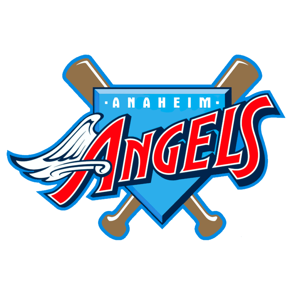 Anaheim Angels sticker LA Los Angeles Logo MLB weatherproof laptop ...