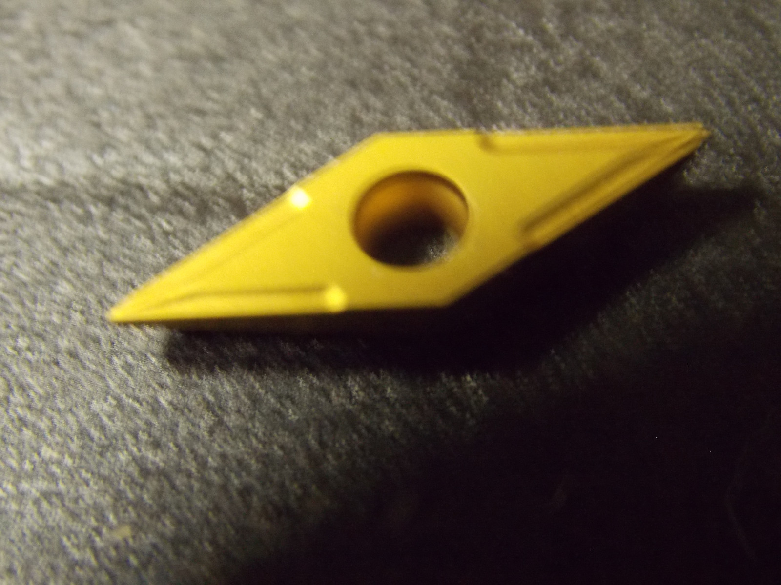 Guhring SA844596 carbide Lathe Turning insert 35 degree 1/4" (10 pcs ...