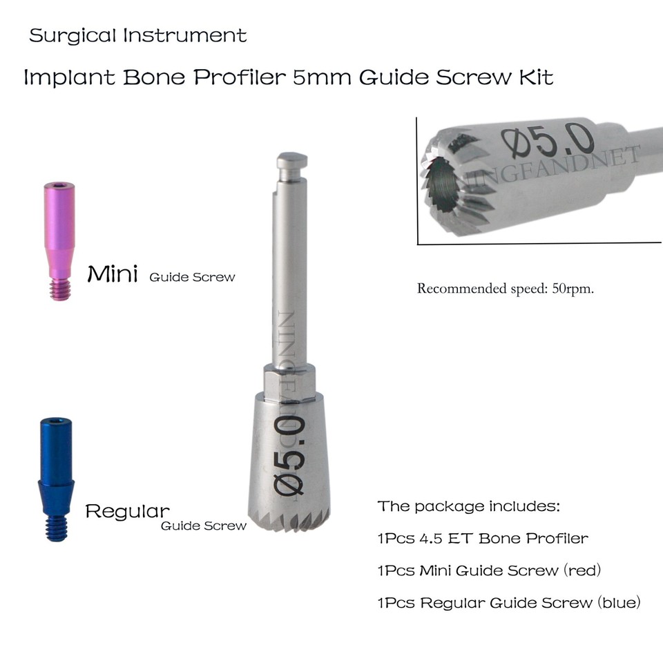 Hiossen Osstem Surgical Guide Screw Implant Bone Profilers Bone Remover ...