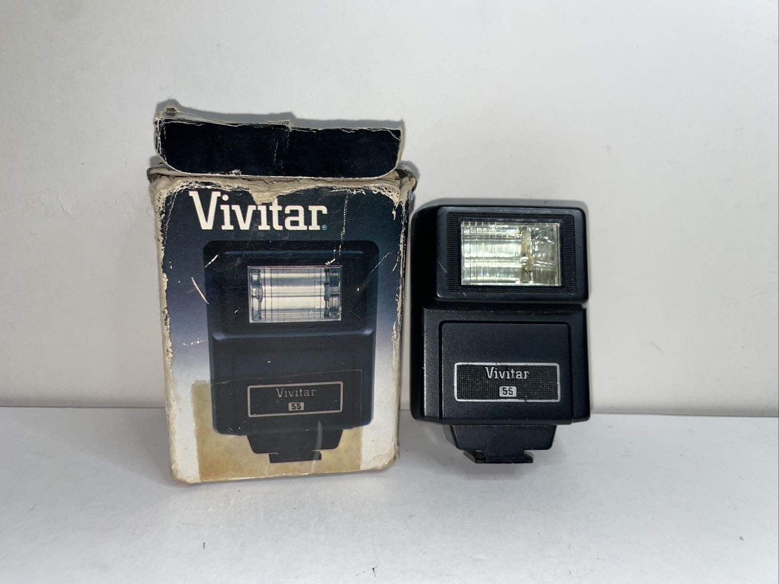 Vintage Vivitar 55 Electronic Flash With Box/ No Instructions | eBay