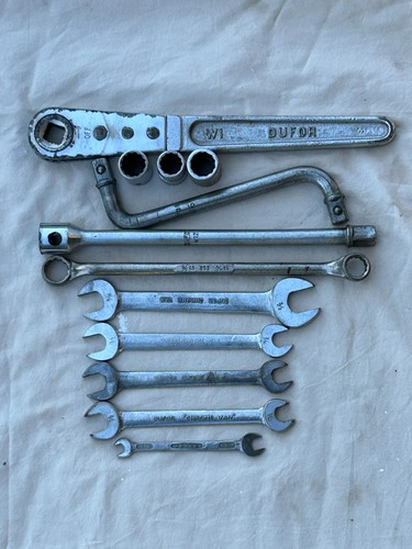 Vintage Dufor 1/2" dve sockets & spanners x 12, Made in Australia. | eBay