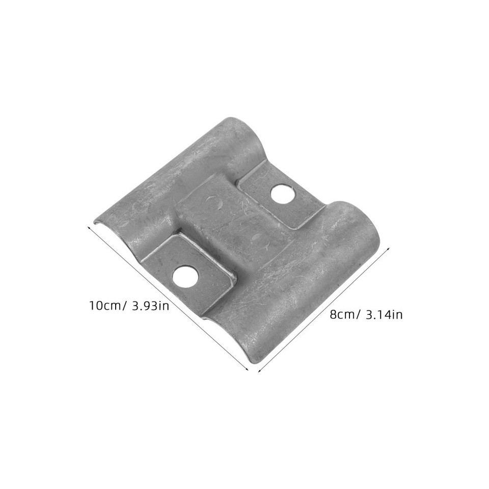 4pcs Double Hole Saddle Connector For Pipe Shelving Racks - Conduit ...
