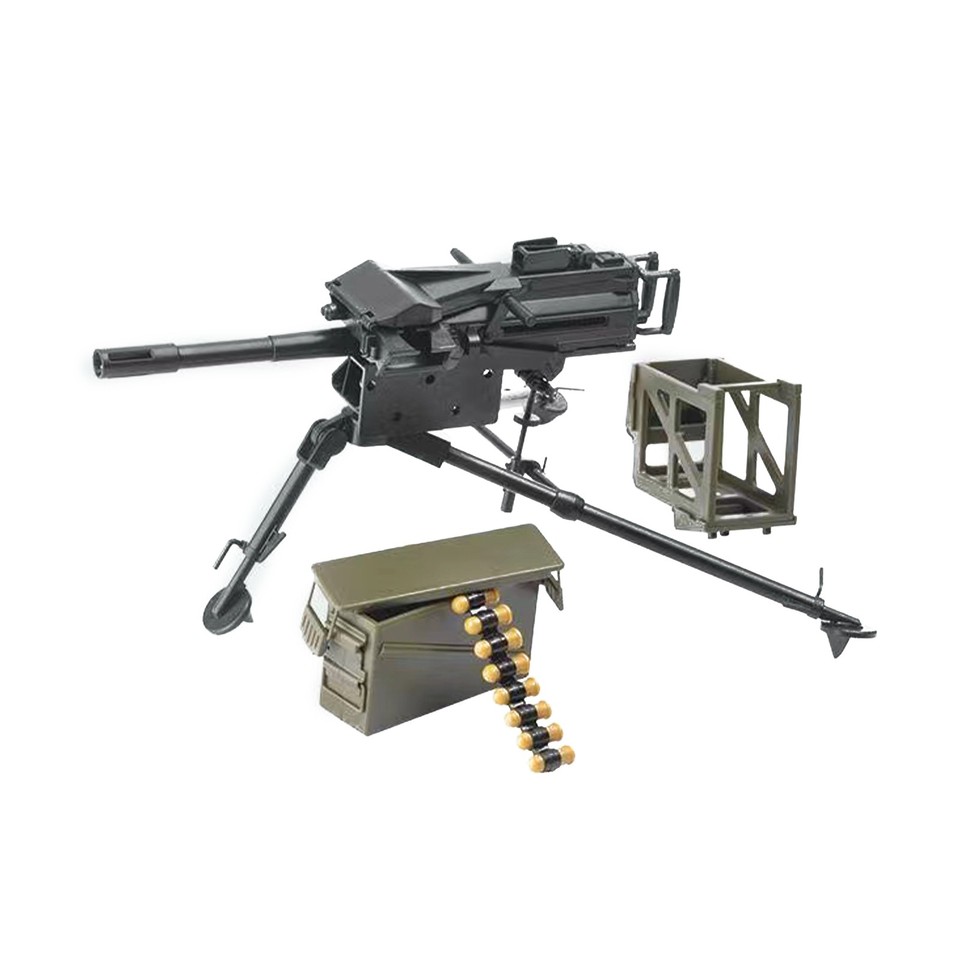 DIY Mk19 Grenade Launcher 4D Unassembled 1:6 Machine Gun Model Military ...