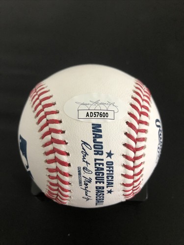 Zack Hample Autographed Baseball With 11,954 Inscription JSA Certified ...