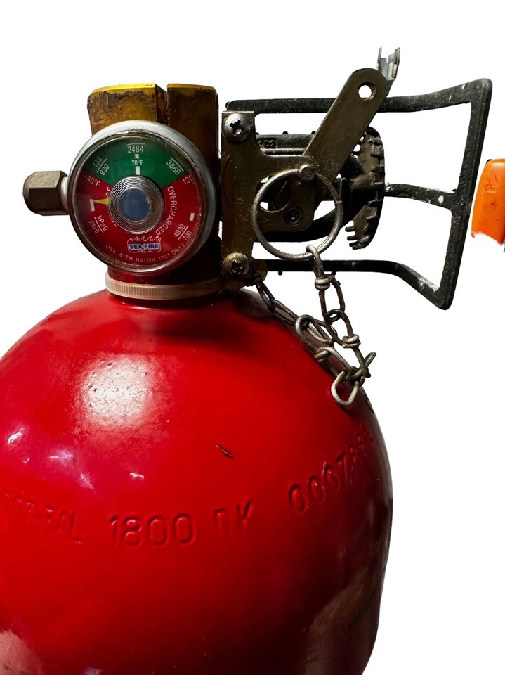 Sea Fire Halon 1301 Model FH Fire System Cylinder *EMPTY* See ...