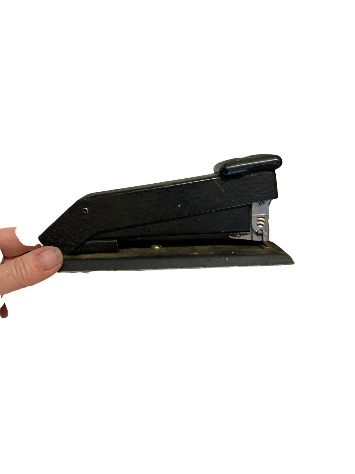 Vintage Boston Wire Stitcher Stapler black metal heavy duty | eBay