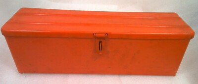 Tractor Tool Box Orange Fits Allis-Chalmers All & Fits Kubota All 16.75 ...