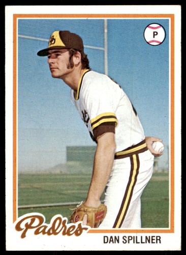1978 TOPPS DAN SPILLNER SAN DIEGO PADRES #488 (101) | eBay