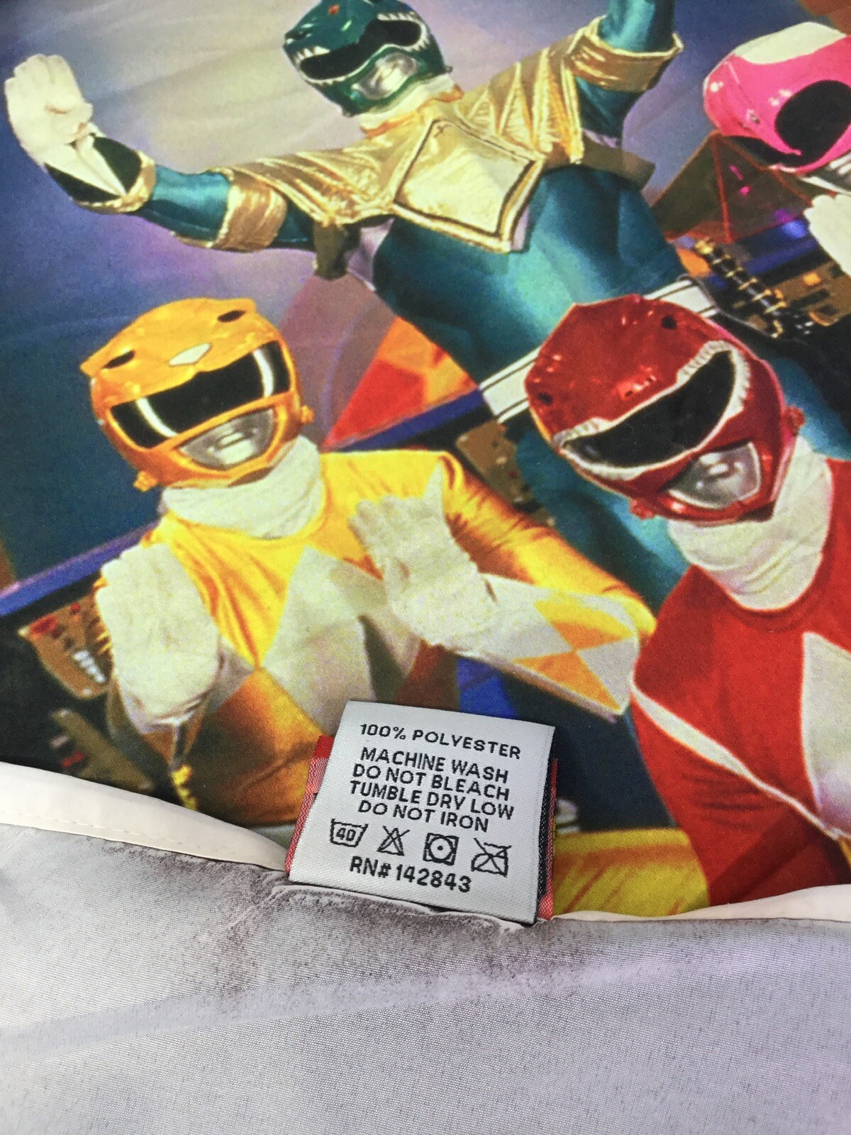 Power Rangers 90s Show Sublimated Print Licensed Scarf Bandana ...