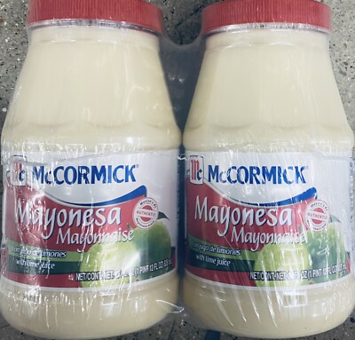 McCormick Mayonnaise Mayonesa with Lime Juice 28 oz - 2 PACK | eBay