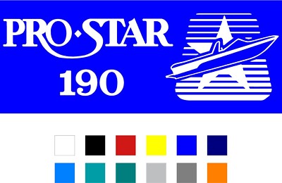 MasterCraft Prostar 190 Boat Decals | eBay
