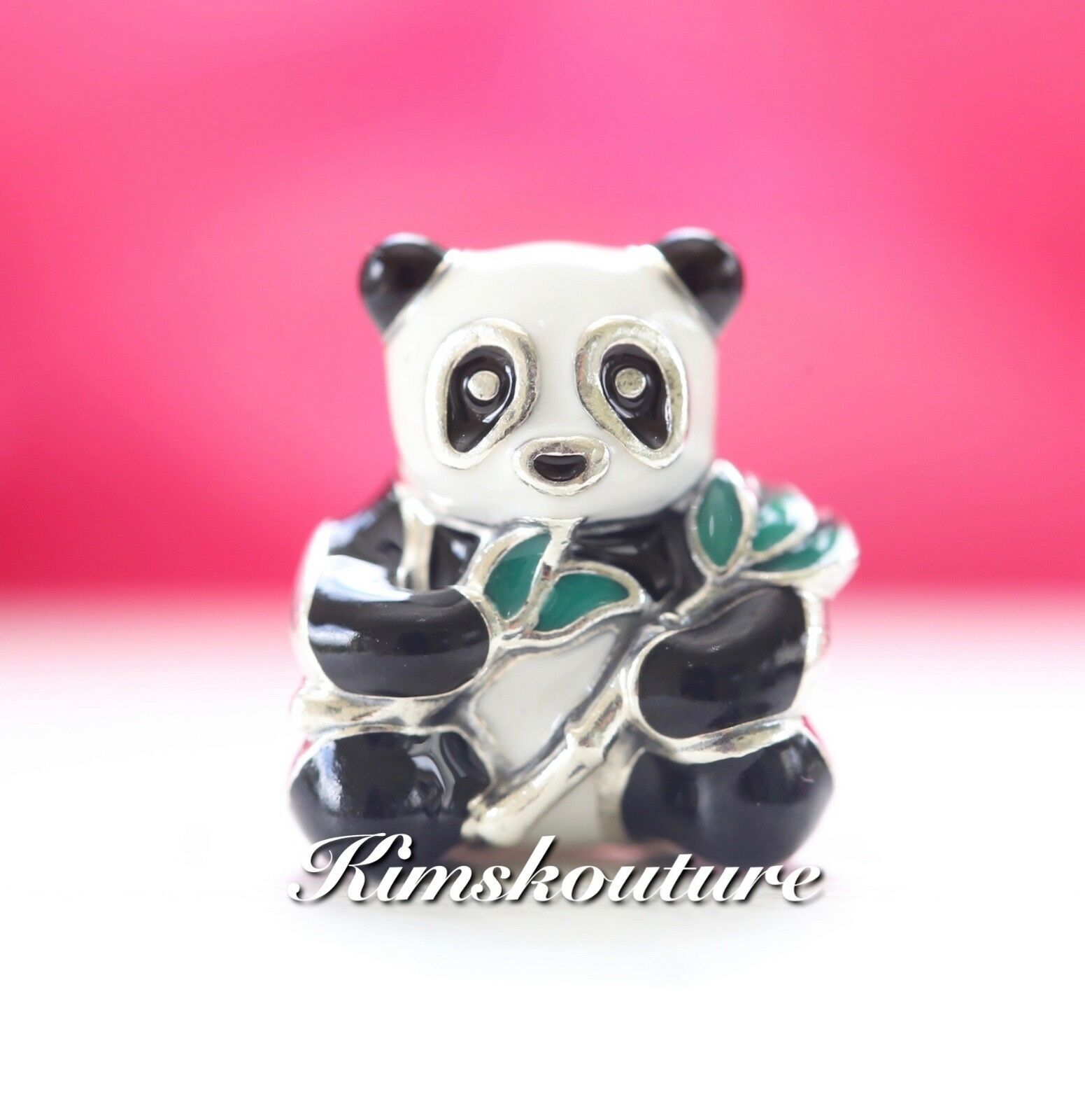 Authentic Sterling Silver Sweet Panda Mixed Enamel Charm 796256ENMX | eBay