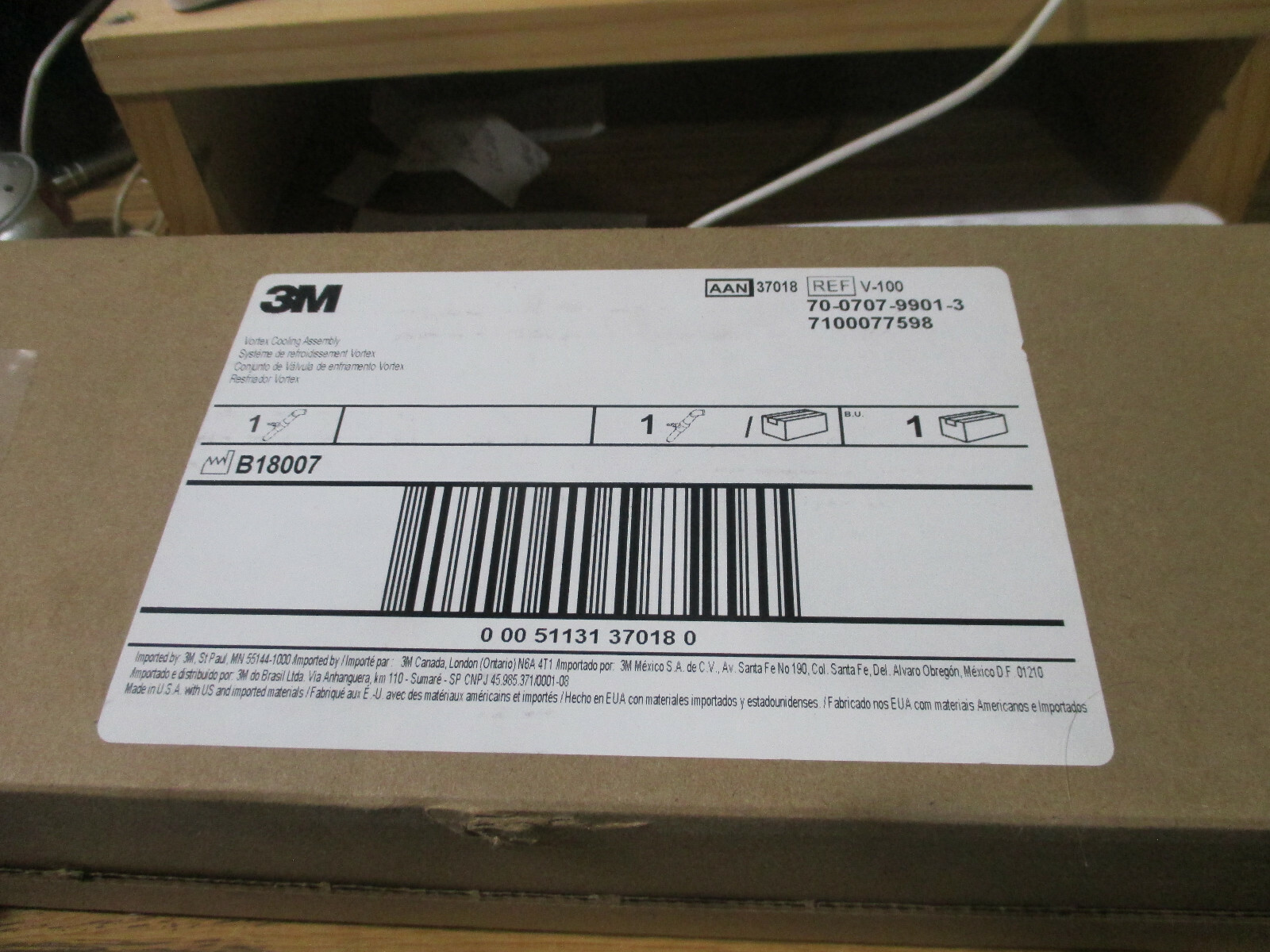 3M Versaflo vortex cooling assembly Model V-100 Grainger # 4YG10 Zoro ...