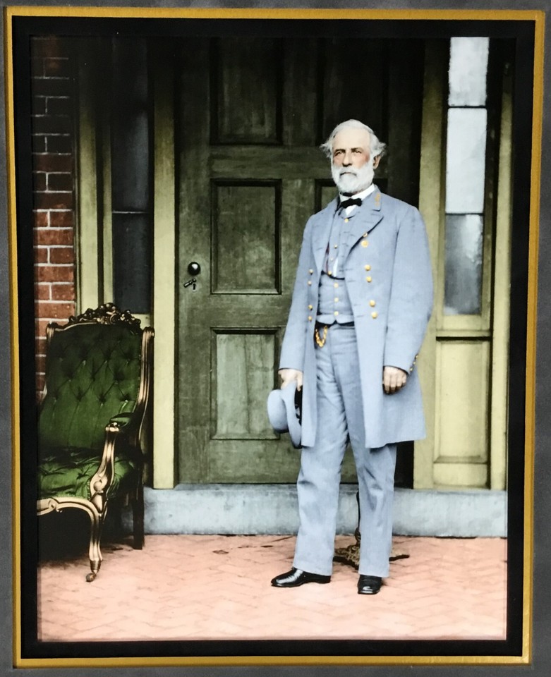 General Robert E Lee Signed Cut Signature Custom Framed JSA LOA | eBay