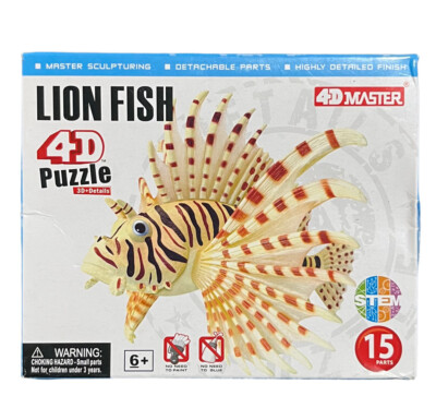 4D Master Lion Fish Model Puzzle (15 Piece) | eBay