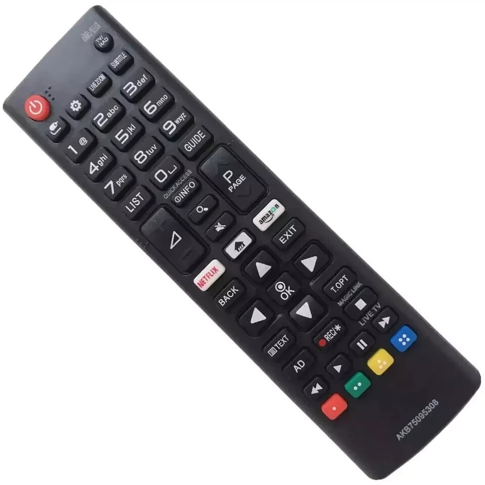 LG REMOTE CONTROL REPLACEMENT THAT WORKS WITH ALL LG TV MODELS NEW/OLD ...