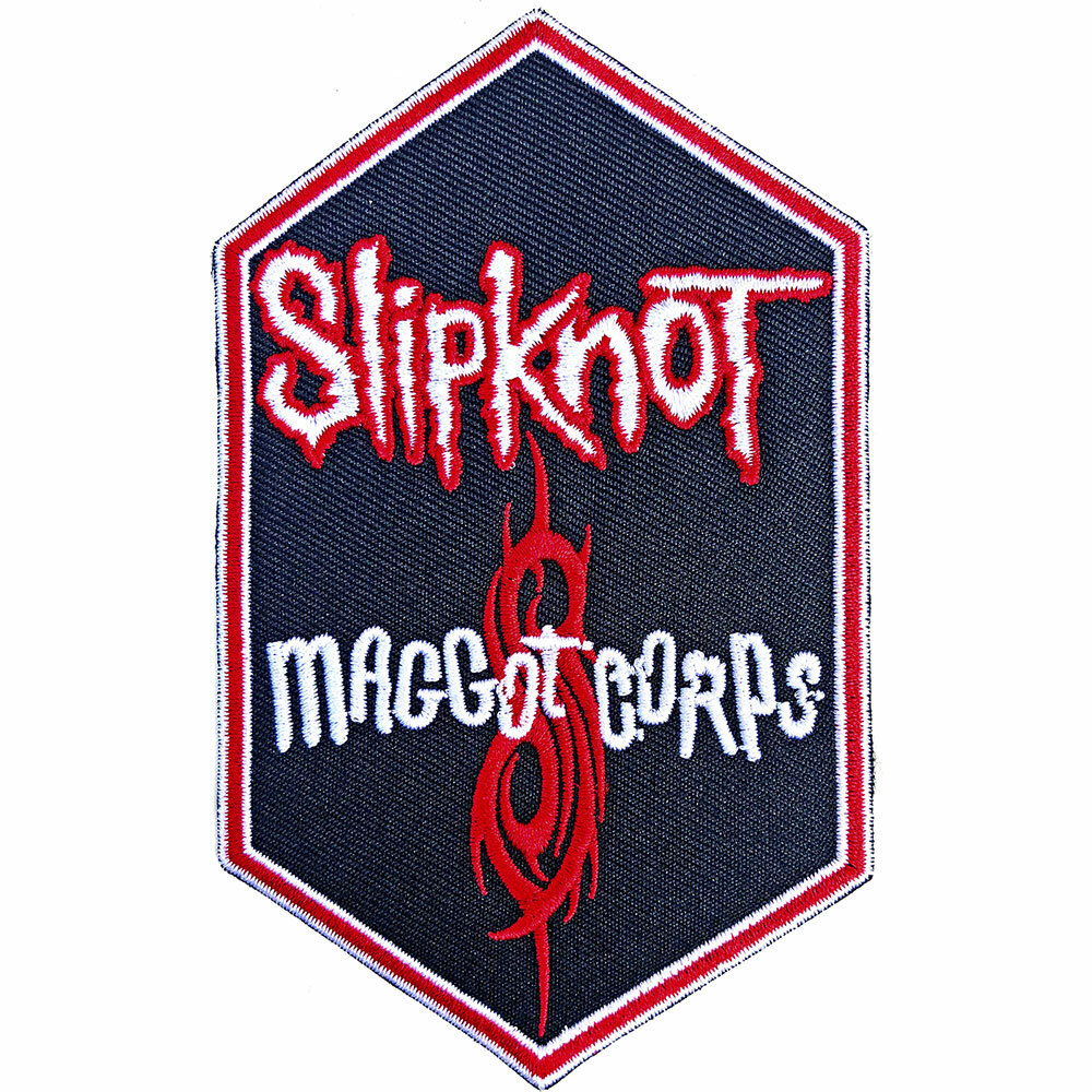 SLIPKNOT - OFFICIAL PATCH - GRAY CHAPTER logo TRIBAL goat NANOGRAM star ...