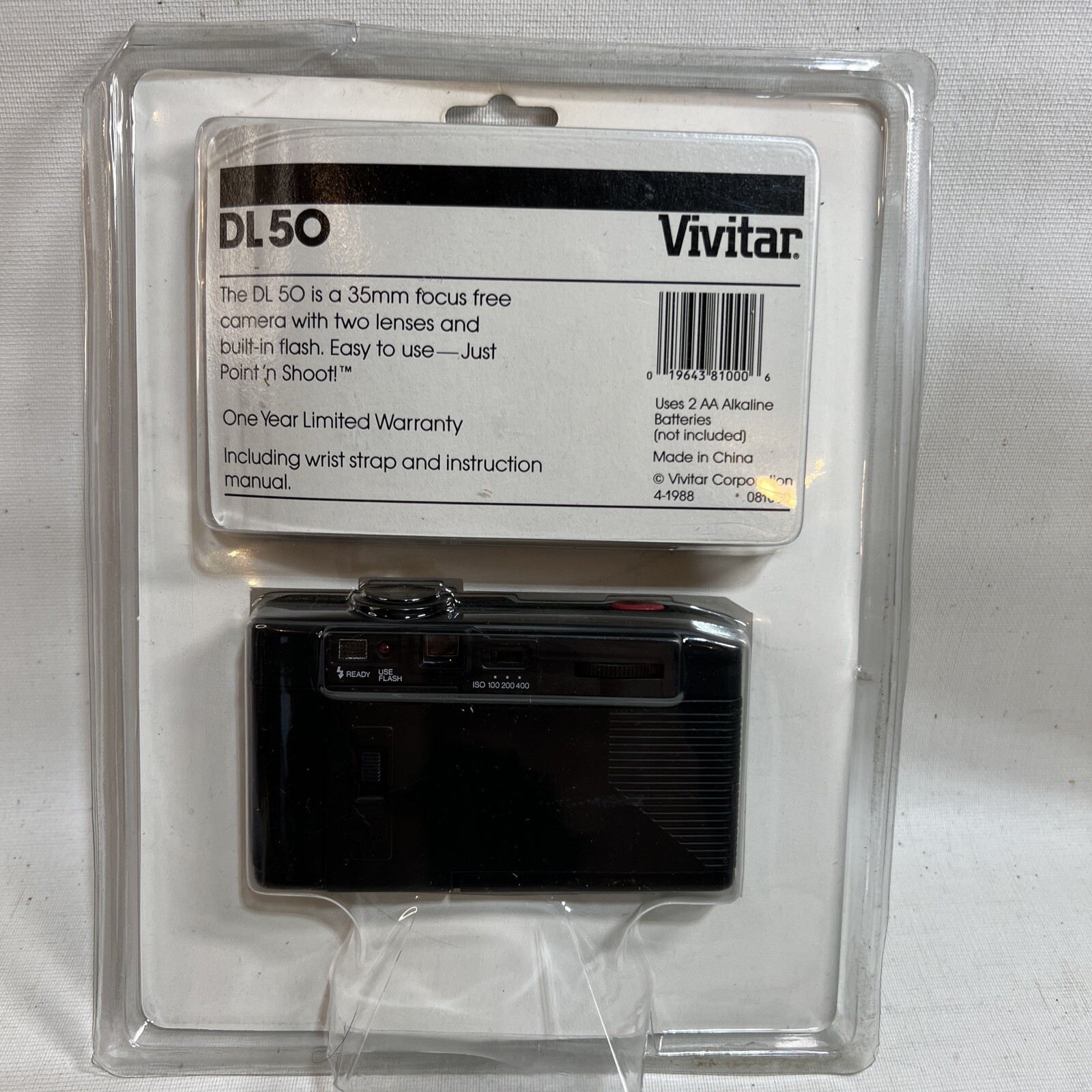 Vivitar DL50 Lomography 35mm Dual Lens Point and Shoot Camera RARE for ...