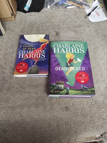 Lot of 2 Sookie Stackhouse Novel by Charlaine Harris Deadlocked & A ...
