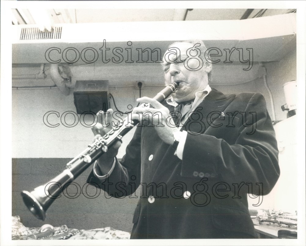 Jazz Clarinet Player