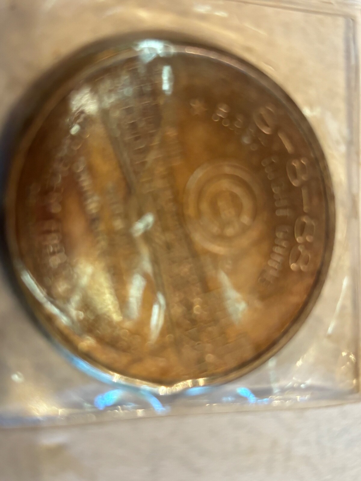 8-8-88 Chicago Cubs Wrigley Field 1st Night Game Token Coin 1 Troy Oz ...