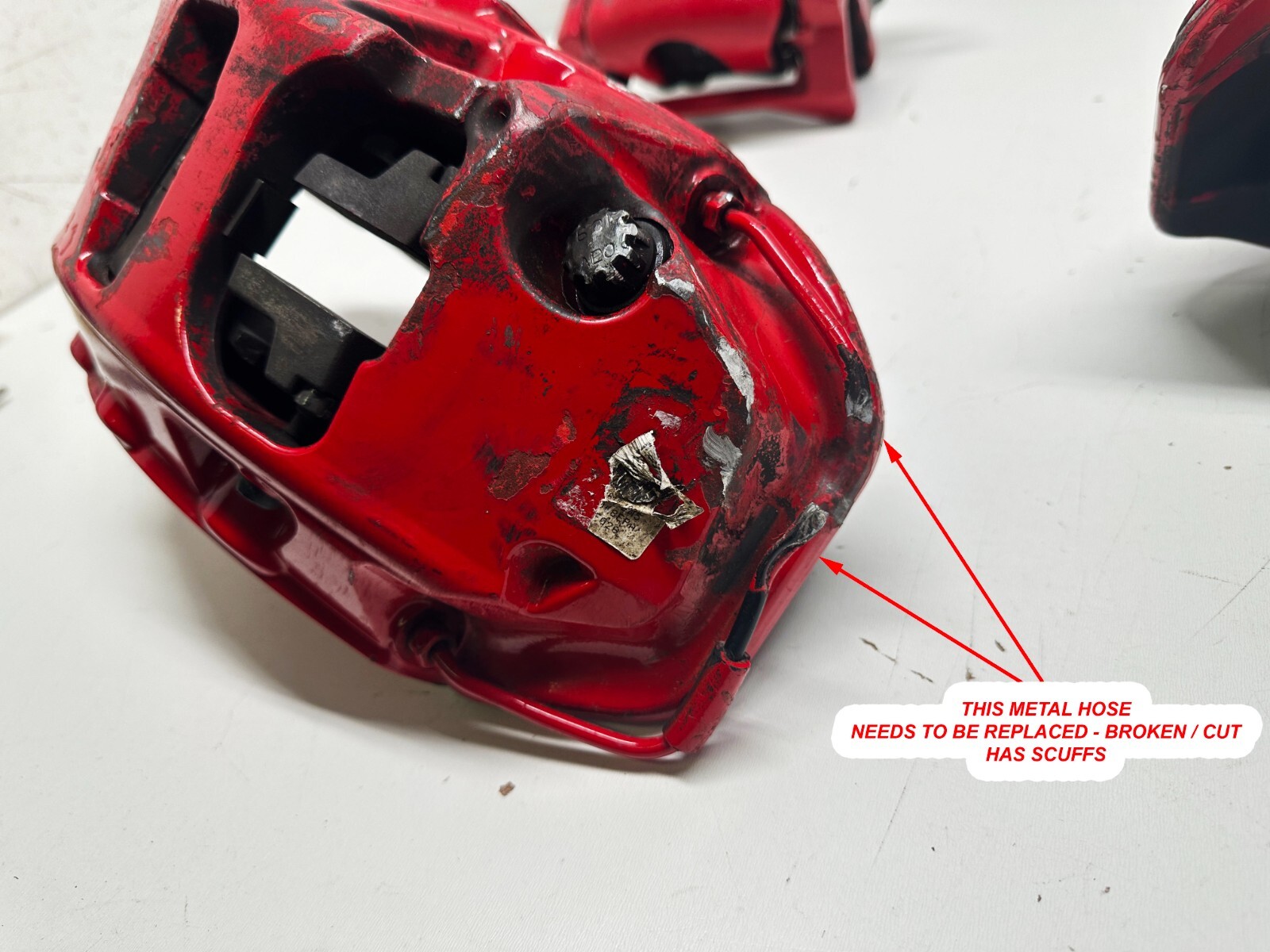 P30241 2013-2018 Audi S6 Brake Caliper Set of 4 Front + Rear | RED ...