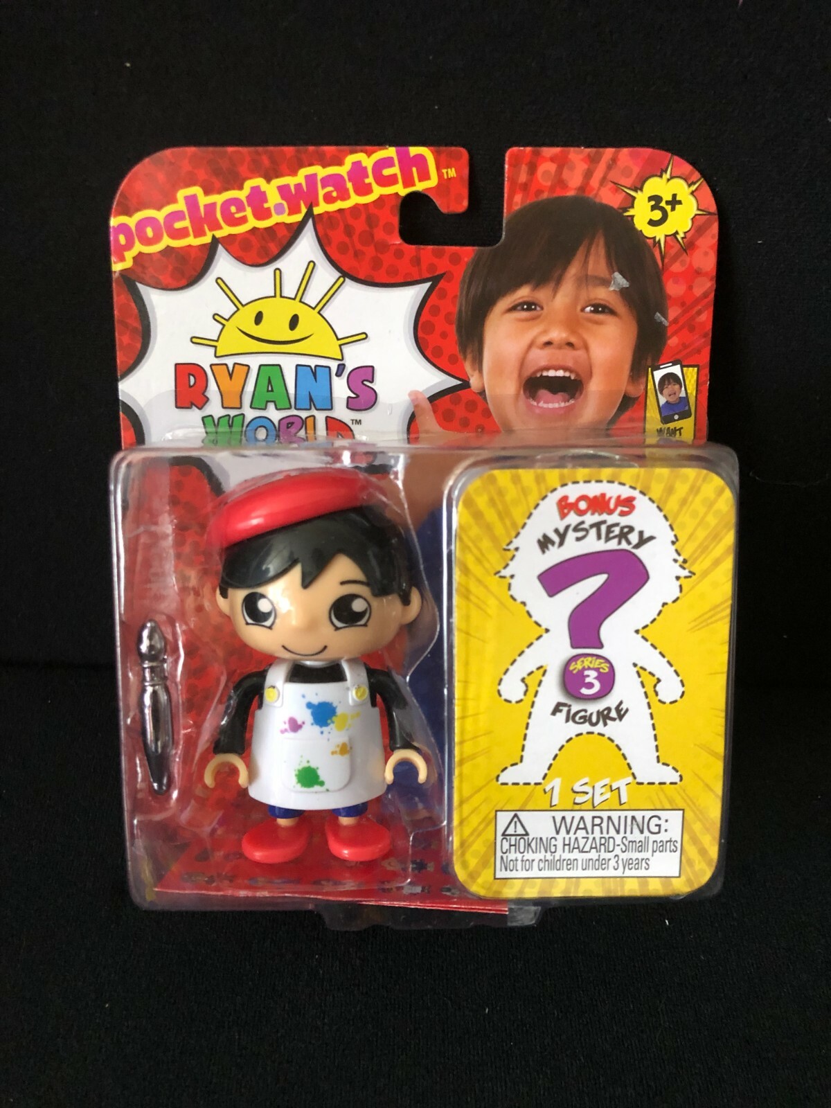 Pocket Watch Ryan's World Series 3 Painter Ryan Plus Bonus Mystery ...
