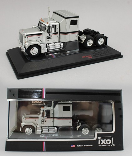 1:64 IXO Models *SILVER & BLACK* 1980 GMC General Semi Truck *NIB* | eBay