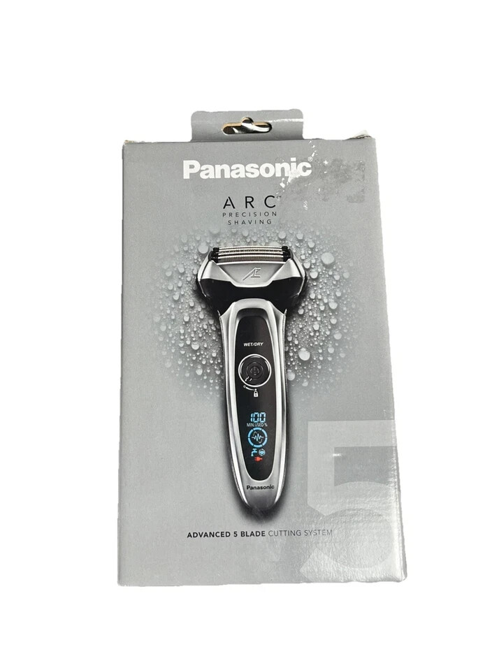 Panasonic LV65S Arc5 Men's 5-Blade Cordless Electric Razor with Shave ...